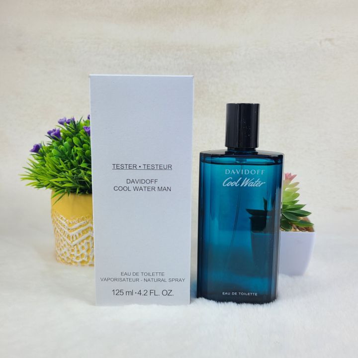 Cool Water by Davidoff 125ml Perfume Tester for Men | Lazada PH