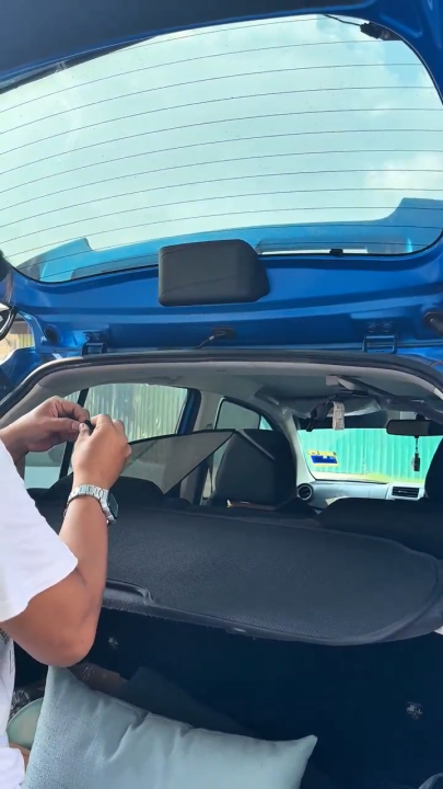 Car Rear Windscreen Car Sunshade Proton Perodua Myvi Axia Alza Aruz ...