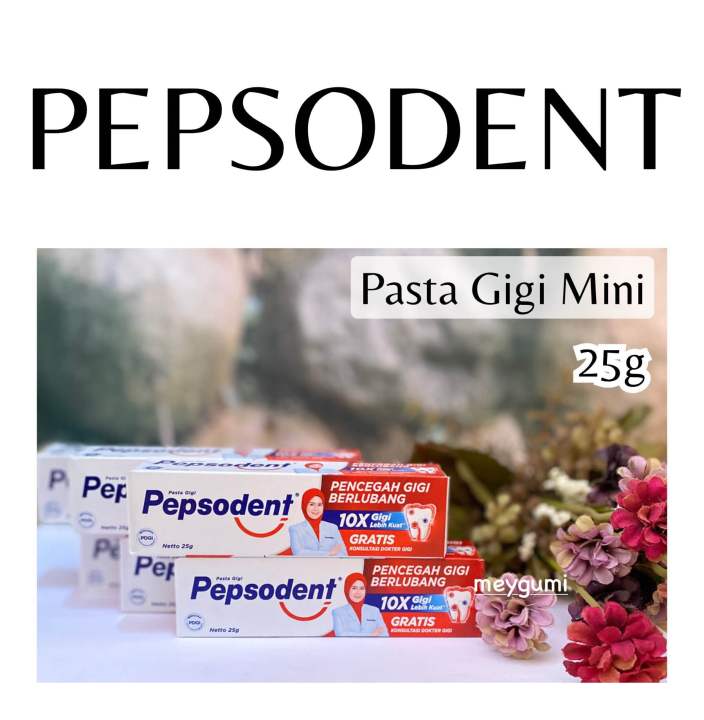 PEPSODENT Mini 25g | Pasta Gigi Travel Pack | Traveller | Odol pencegah ...