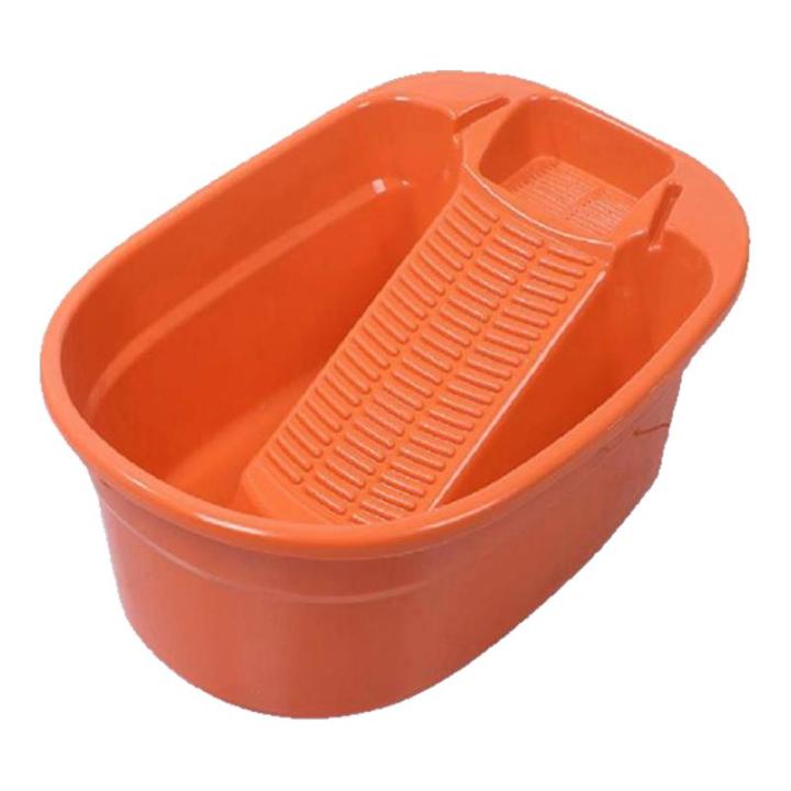 Jiaxun | Extra Large Thick Plastic Laundry Basin with Scrub Board ...
