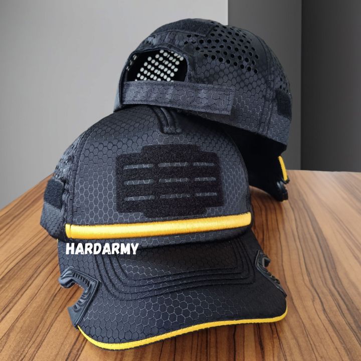 TERBARU//Topi Coak laser Tawon | Topi bordir Pama | Topi bordi Lis ...