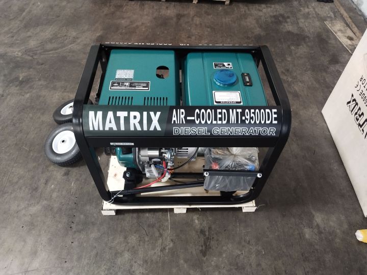 Genset Open Diesel / Solar MTX-7000DE Matrix Output 5000 Watt | Lazada ...