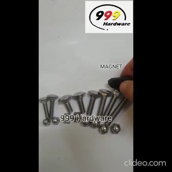 999【5pc】m8/m6 SUS304 Carriage Bolt & Cap Nut/ Aluminium Gate Panel ...