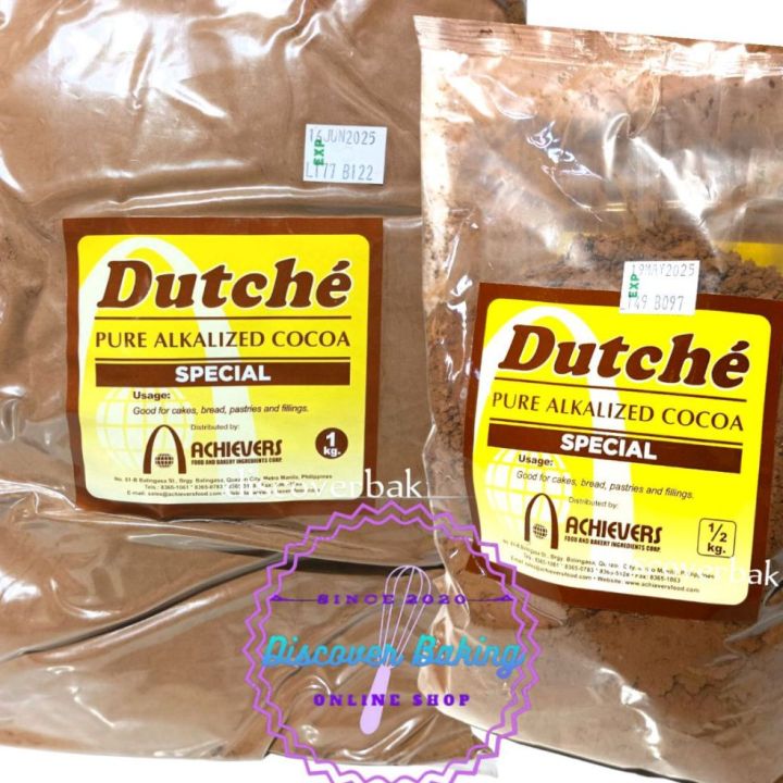 Dutche Alkalized Cocoa Powder Special 1 kilo and 500 g October 2025 ...