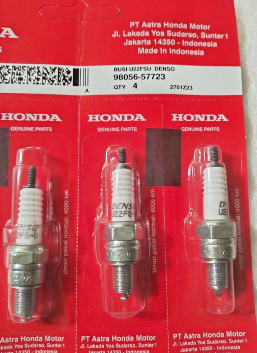 ORIGINAL ASLI BUSI U22FSU DENSO MOTOR HONDA GRAND SUPRA PRIMA LEGENDA ...