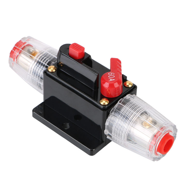 Fuse Holder Circuit Breaker 60A 100A Stereo Amplifier Refit Fuse ...