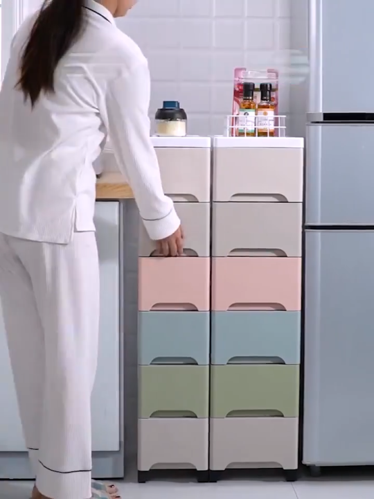 STOWELLตู้ลิ้นชัก 7 ชั้น ประหยัดพื้นที่อเนกประสงค์ กันน้ำ กันฝุ่น เหมาะ ...