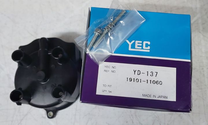 YD-137 DISTRIBUTOR CAP FOR TOYOTA COROLLA 4AFE 1.6 1992-1997 YEC JAPAN ...