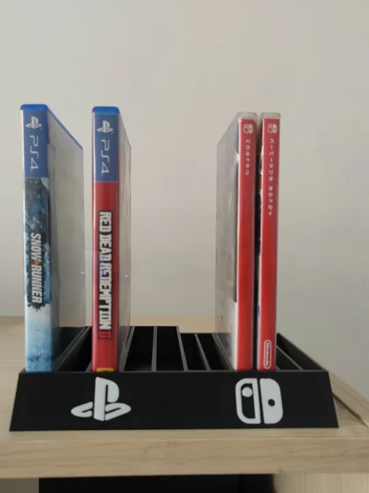 PS3 PS4 Ps5 Host Game Disc Rack CD Storage Rack CD Storage Rack DIY ...