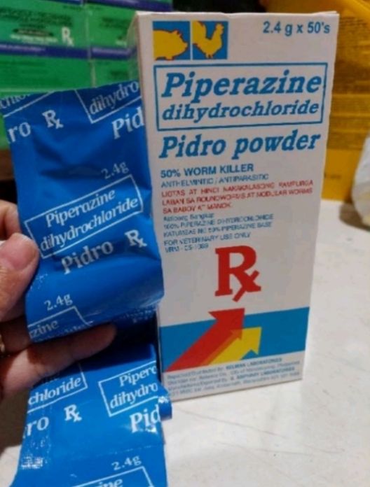 Pidro worm killer Powder 2.4grams (1 sachet only) | Lazada PH