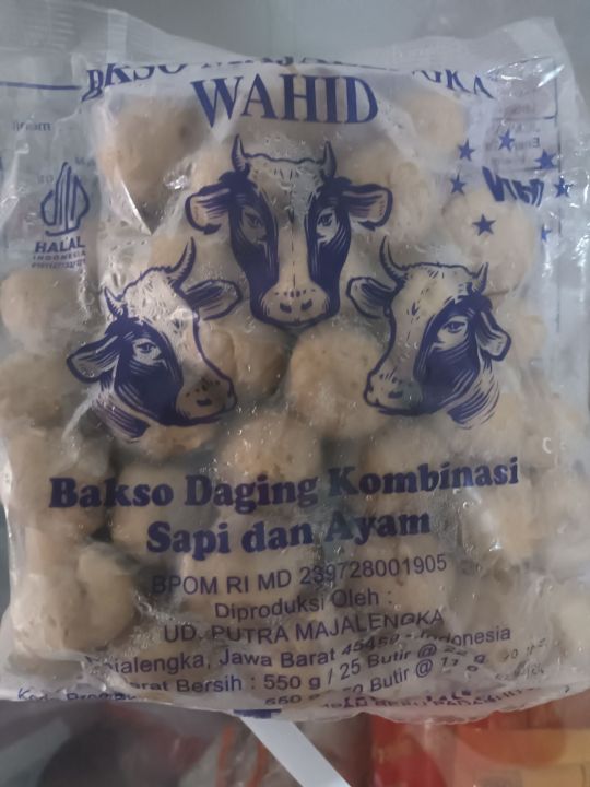 Baso wahid hitam isi 50butir ukuran sedang | Lazada Indonesia