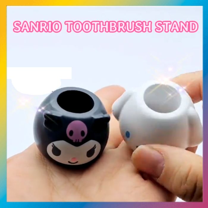 [SANRIO] Toothbrush Stand 1p (Kuromi/Cinnamoroll/Mymelody/Kitty) tooth ...