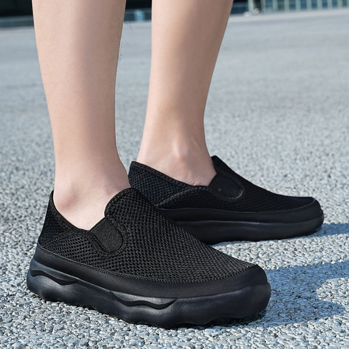 ORNGMALL Mesh Shoes for Men Slip-On Sneakers High Quality Breathable ...