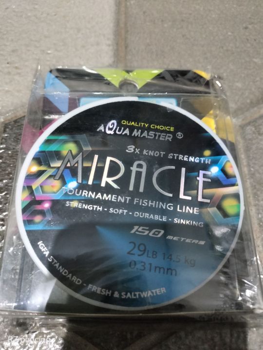 senar aquamaster Miracle 0,31 | Lazada Indonesia