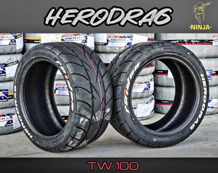 (1เส้น) ปี2023(ส่งฟรีทั่วไทย) Hero Drag 255/50R18(ปี2023) และ 275/40R18(ปี2022) ยางซิ่งเกาะถนน ...