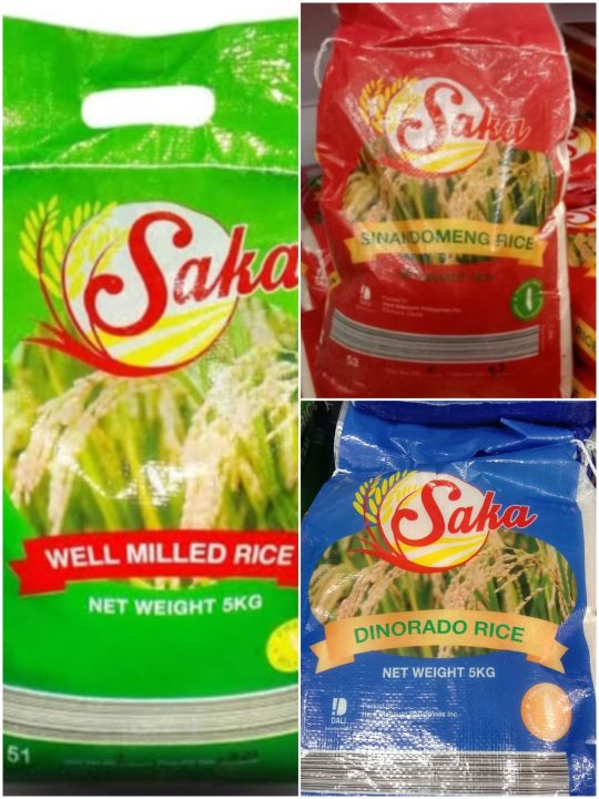 Saka Rice 5kg per pack | Lazada PH