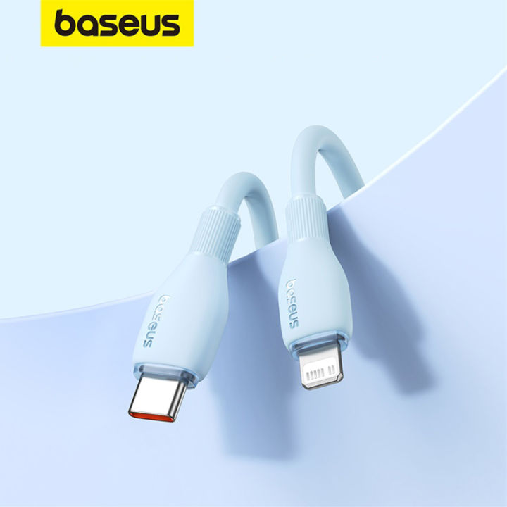 Baseus USB C Cable For IPhone 14 13 12 11 pro Max XS 20W Fast Charging ...