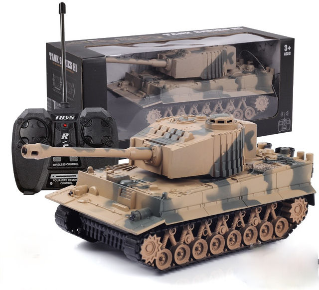 Remote Control Military Tank Armored for Kids Model Tank 1:30 Scale ...