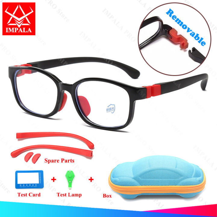 IMPALA FL1011Q Kids Anti Blue Light Computer Glasses for Girls Boys 2-8 ...