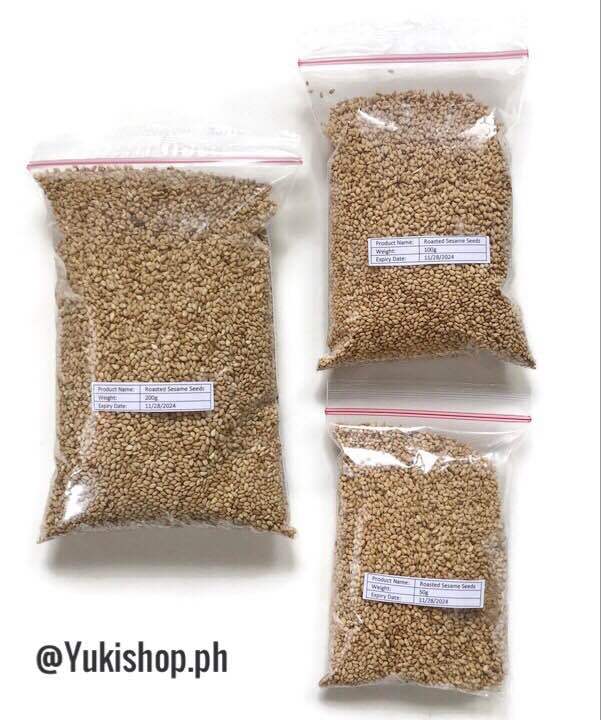 Korean ROASTED Sesame Seeds (50g,100g,200g) | Lazada PH