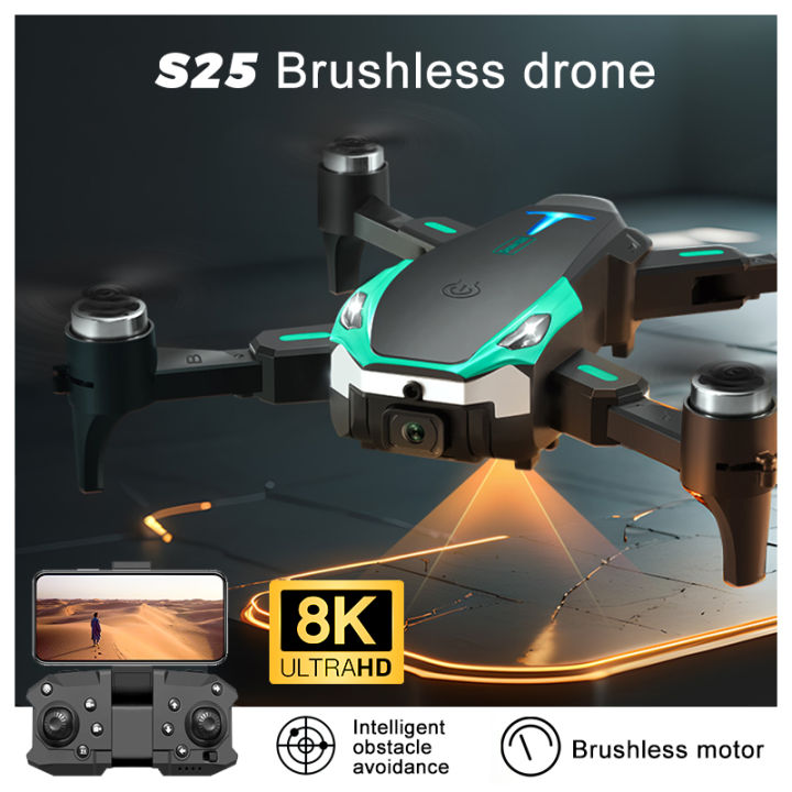 5000M S25/S6 Max 5G RTF RC Drone 8K Professional Dual Camera Obstacle Avoidance Aerial ...