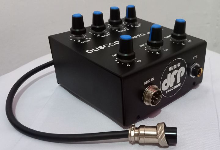 Mic preamp + mixer (2 band equalizer) + compressor + echo effects (plug ...