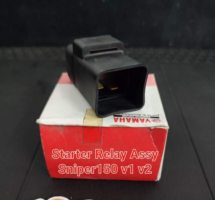 Genuine Yamaha Stock Starter Relay Assy For Sniper150 Plug n Play ...