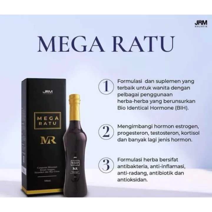 JRM Jus Mega Ratu 300ml Jamu Ratu Malaya | Lazada