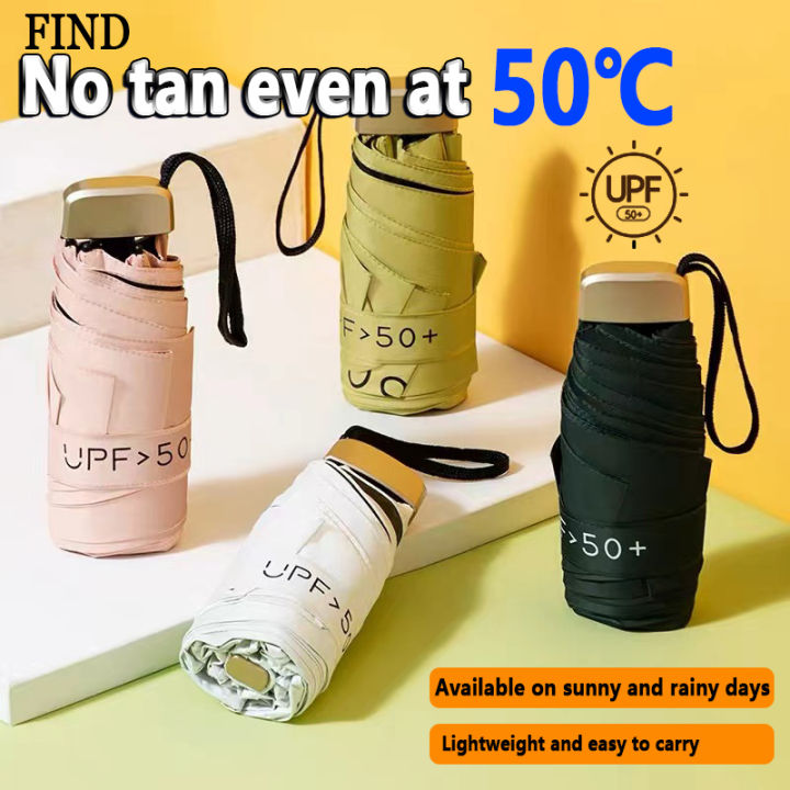 FIND Ultralight Mini Umbrella Sun umbrella sunscreen anti-ultraviolet ...
