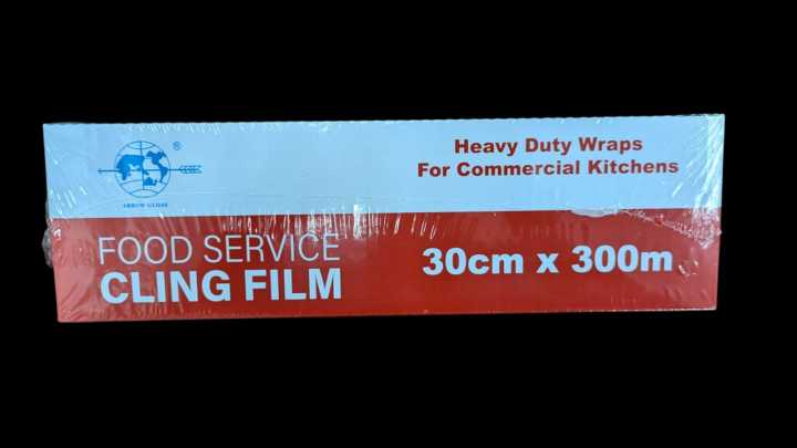 ArrowGlobe Food Service Kitchen Cling Film – Strong, Clear, Easy Tear ...