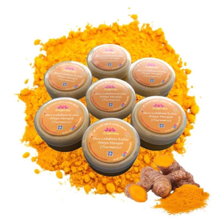 Shashvata Sri Lakshmi Kuber Pooja Manjal (Turmeric) (±15g) | Lazada