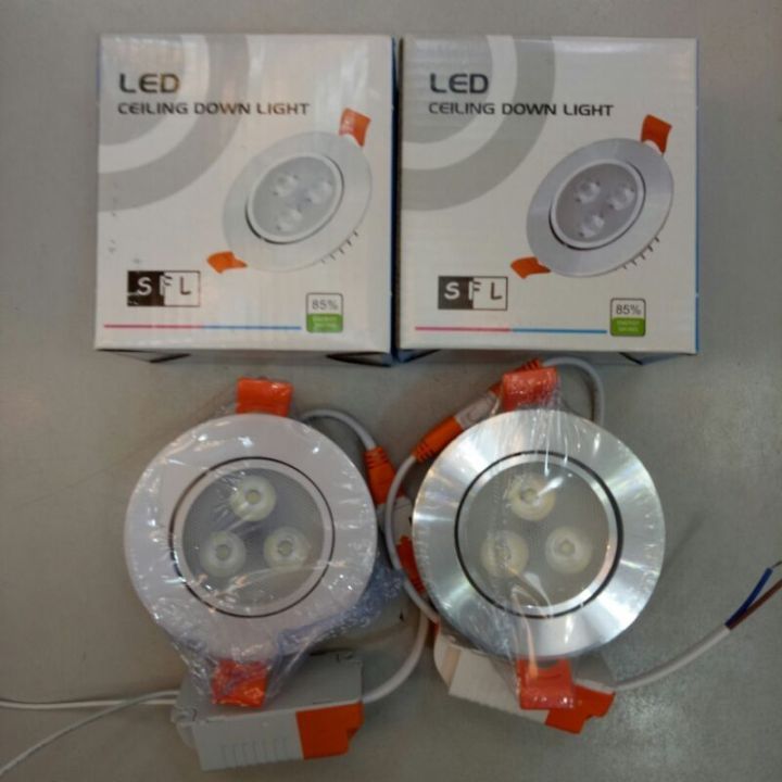 LED DOWN LIGHT LED EYE BALL 3W with driver | Lazada