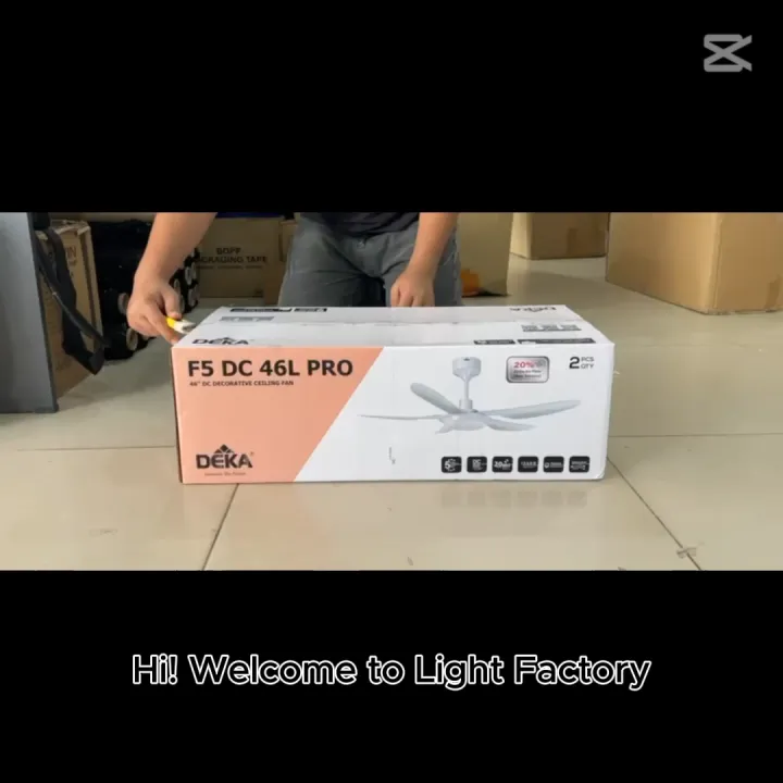 🔥SIRIM🔥DEKA F5DC PRO | FANZÓ TURBO HUNTER 5 Blades 56" Remote Control ...