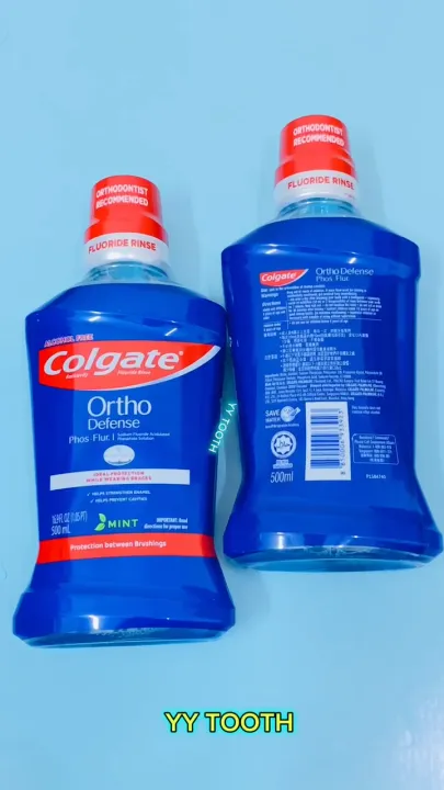 Colgate Phosflur Anticavity mouthwash (exp 2027) 16oz phos flur ...