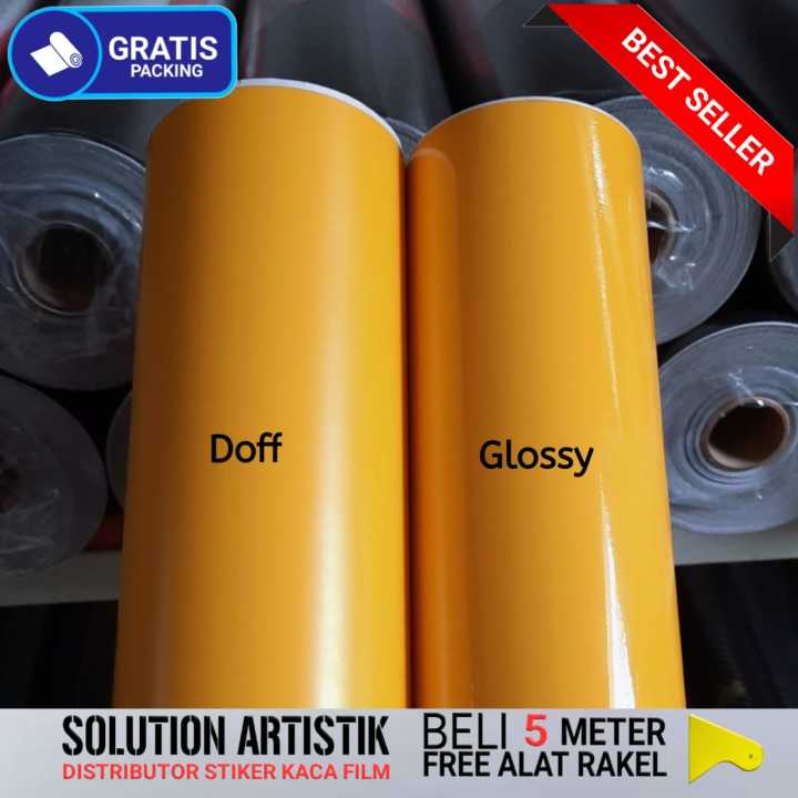 Scotlite Sticker Motor , Mobil Kendaraan Warna kuning | Lazada Indonesia