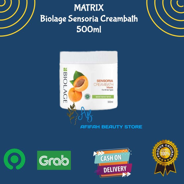 Matrix Biolage Sensoria APRICOT Creambath 500ml ~ABS~ | Lazada Indonesia