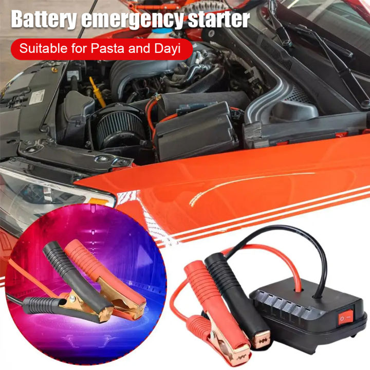 JPK Portable Car Battery Jump Starter For Makita Da yi Lithium Battery ...