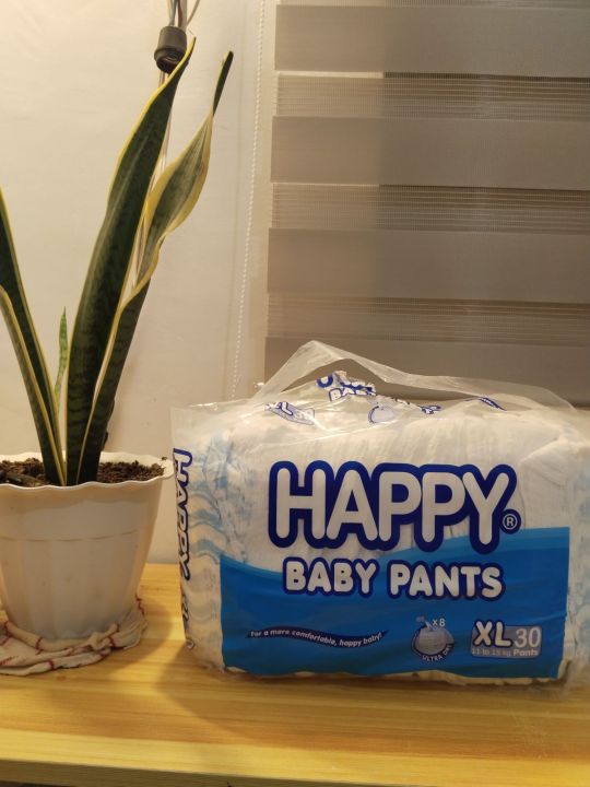 Extra Large Size Happy Pants Diaper 30pcs per pack/s | Lazada PH