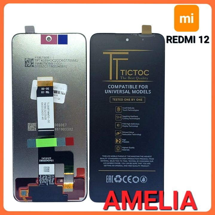LCD XIAOMI REDMI 12 FULLSET TOUCHSCREEN ORI | Lazada Indonesia