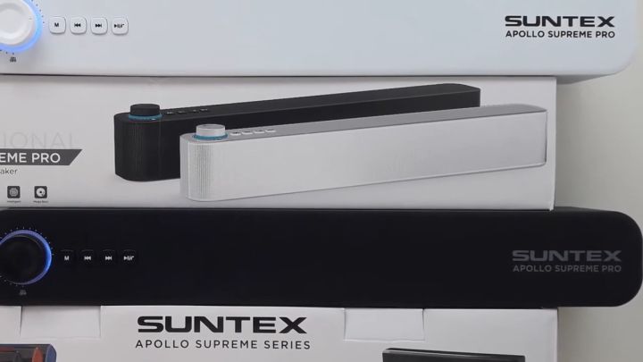 Apollo Supreme Pro Portable Bluetooth Speakers Hi-Fi Audio Soundbar ...