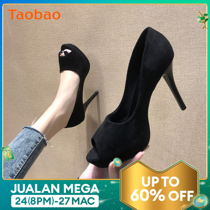 2020 Spring High Heels 10cm Night Platform Thin Heeled Professional ...