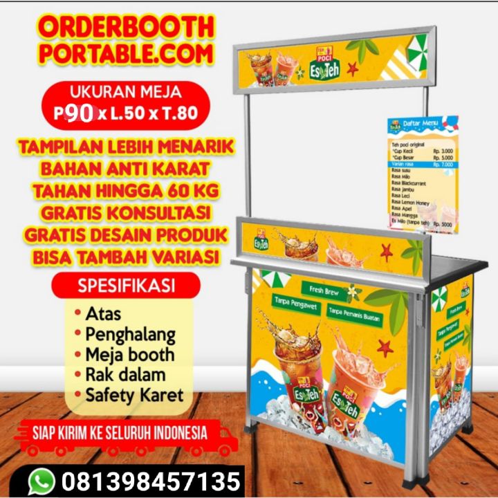 Meja Es Teh Poci gratis Y banner | Lazada Indonesia