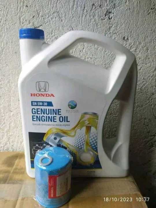 HONDA GENUINE ENGINE OIL SEMI SYNTHETIC 5W-30 | Lazada PH