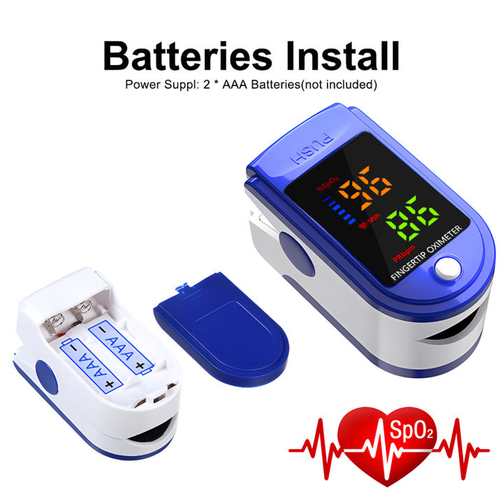 Portable Professional Finger Oximeter Digital Finger Pulse Oximeter ...