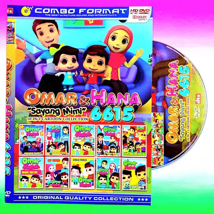 KASET DVD FILM OMAR HANA-KASET DVD KARTUN OMAR HANA-DVD OMAR HANA-VCD OMAR DAN HANA-KASET DVD ...