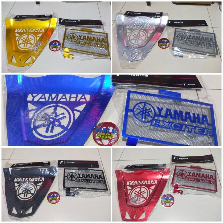 RIZOMA ENGINE COVER with RADIATOR COVER for SNIPER 150 V1 V2 | Lazada PH