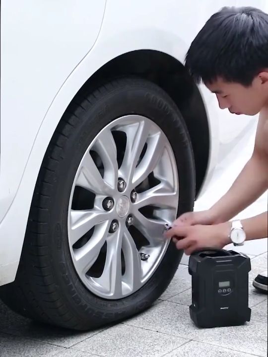 Air Compressor Portable Tire Inflator for Car 12V Car Mini Air Pump ...