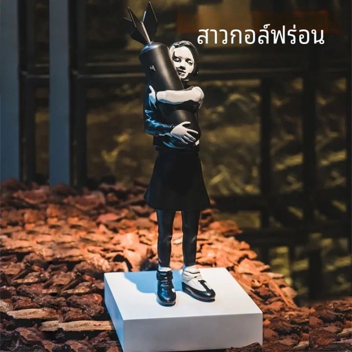 Bogsy สาวหุ่นเรซิ่นตกแต่งบ้านในแบบของคุณประติมากรรมประดับตกแต่งโต๊ะห้อง ...