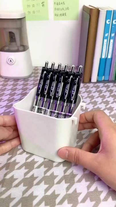 12PCS/Box K35 Press & Write Retractable Ballpen Set Red/Black 0.5mm ...