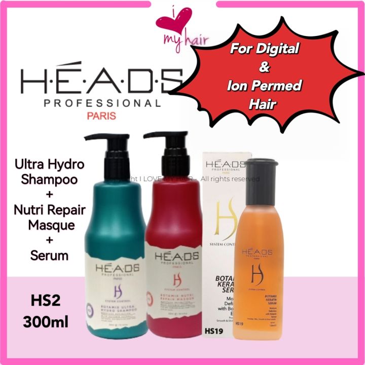 [Authorized Dealer] HEADS PROFESSIONAL PARIS Botamix Ultra Hydro ...
